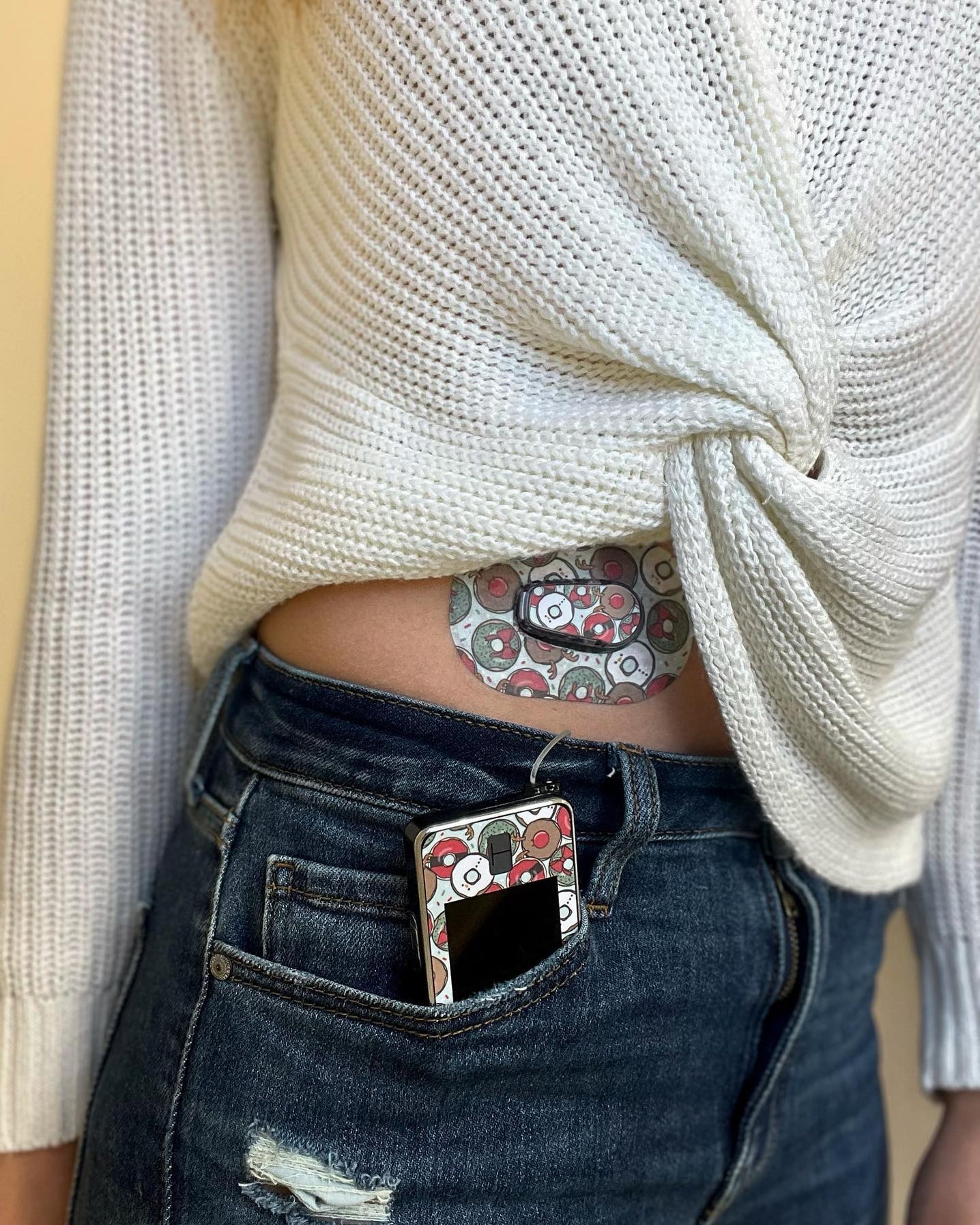 Stickers & Adhesive Patches for Continuous Glucose Monitors Pump Peelz