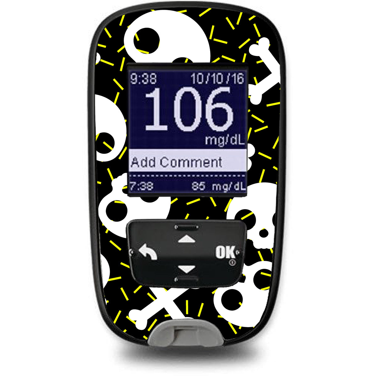 Bone Pop Accu-Chek Guide Glucometer Sticker - Pump Peelz | Pump Peelz