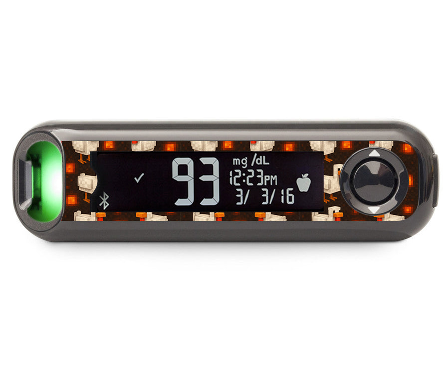 Inferno Chicken Bayer Contour© Next One Glucometer Sticker - Pump ...