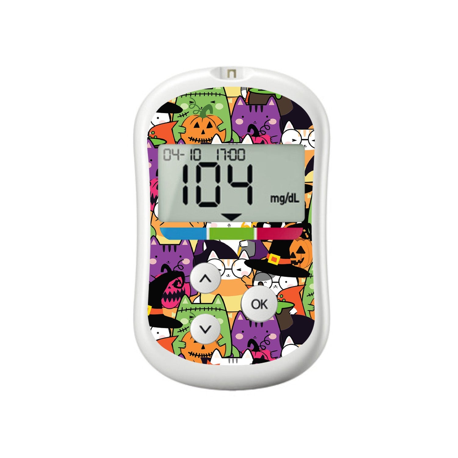 Costume Cats for OneTouch Verio Flex Glucometer | Pump Peelz