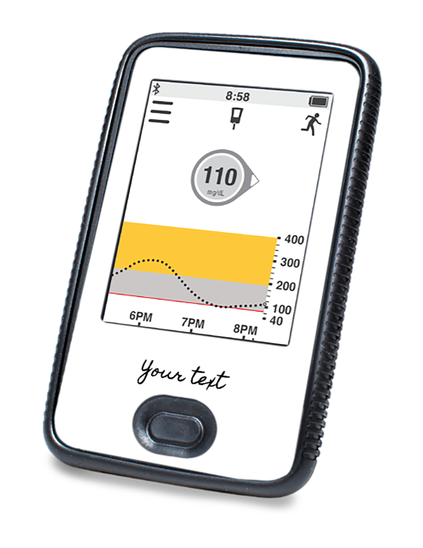 Custom Dexcom G6 Touchscreen Receiver – Pump Peelz