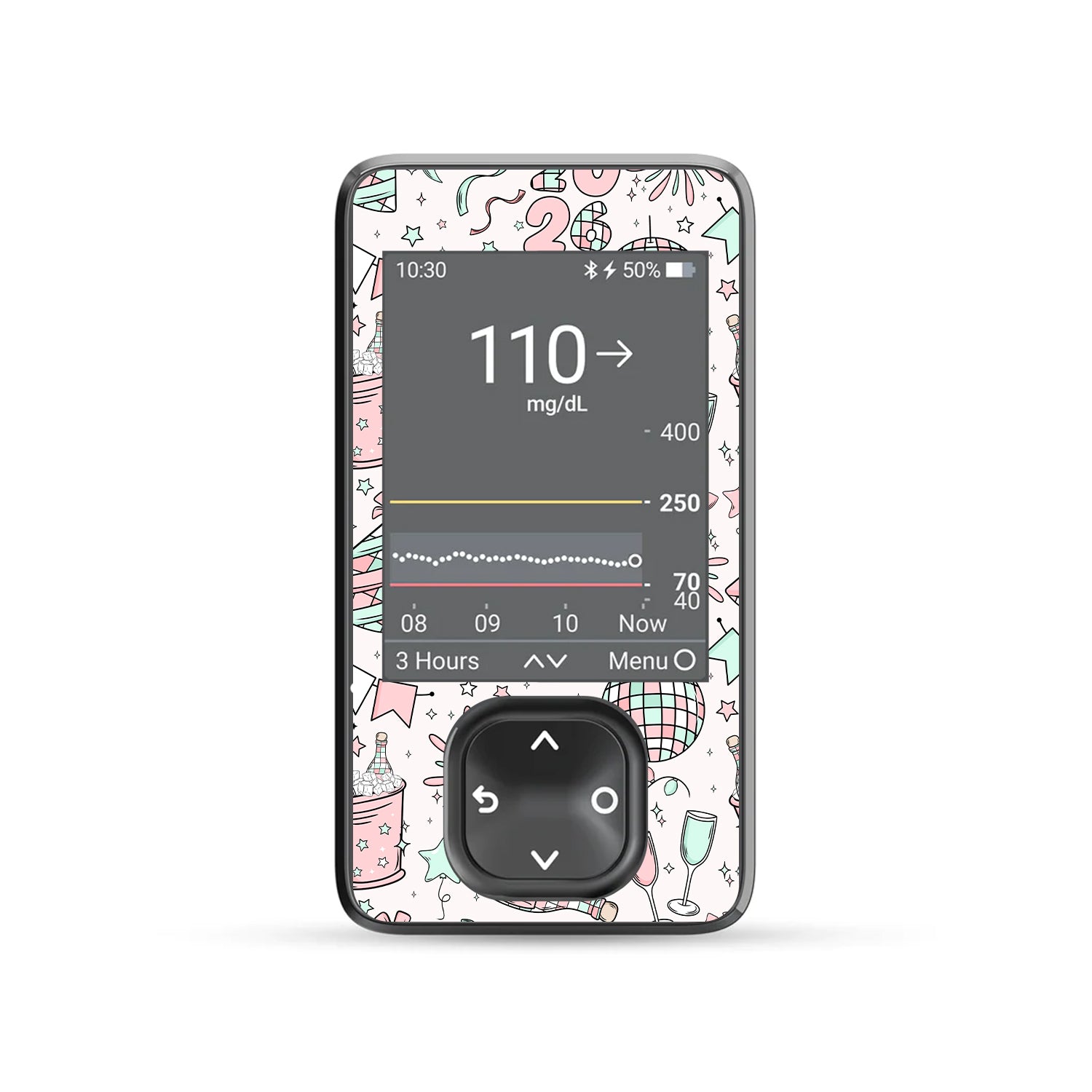 Cheers to '26 Dexcom G7 and G6 Touchscreen Receiver Sticker - Pump ...