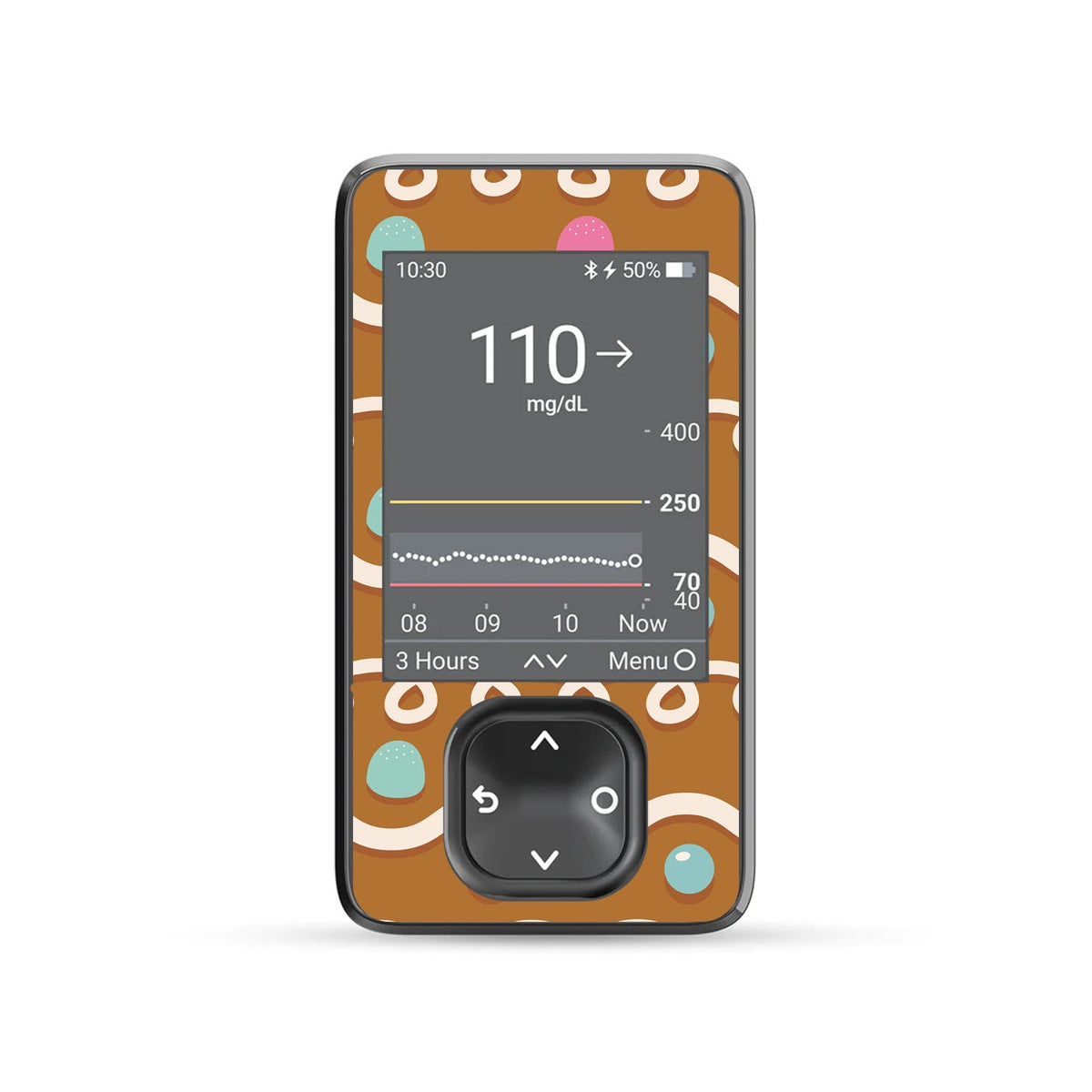 Gingerbread DEXCOM G7 and G6 Touchscreen Receiver Sticker exclusive at ...