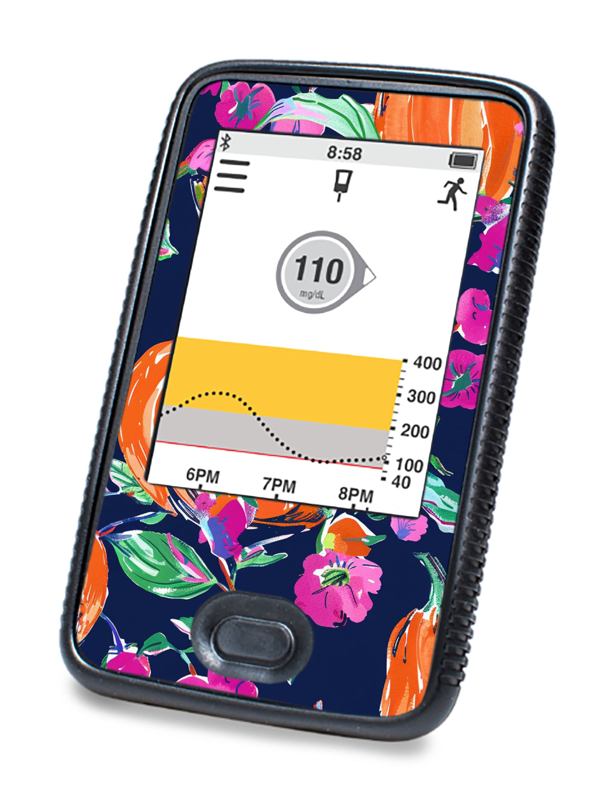 Preppy Pumpkin DEXCOM G6 Touchscreen Receiver — Pump Peelz