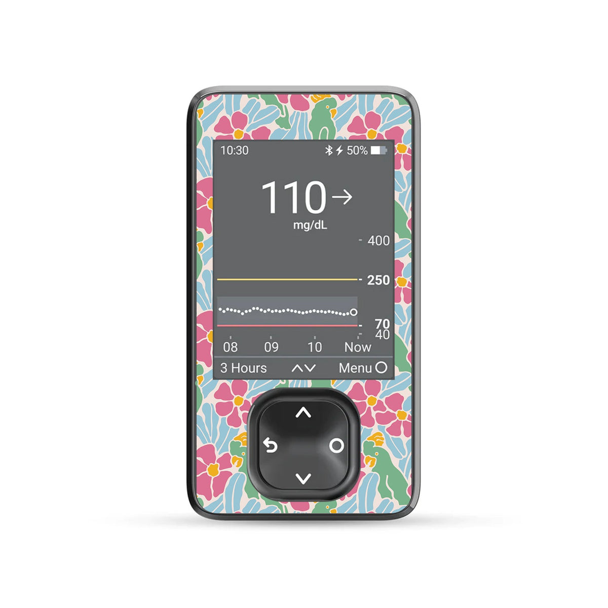 Retro Parrots DEXCOM G7 and Stelo Touchscreen Receiver — Pump Peelz