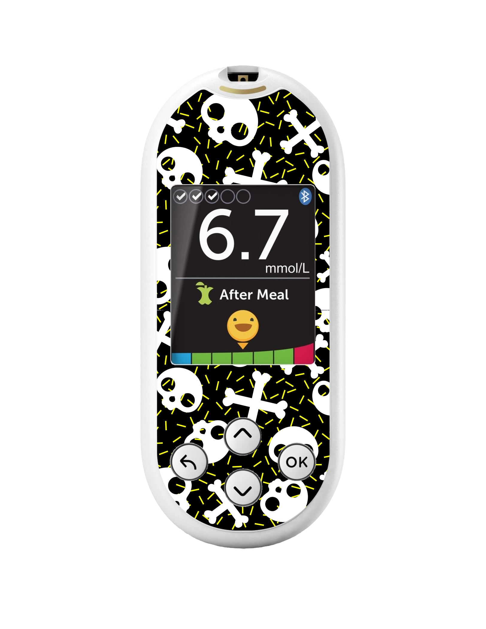 Bone Pop OneTouch Verio Reflect Glucometer - Pump Peelz | Pump Peelz